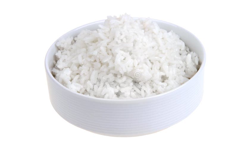 Riso bianco in ciotola immagine stock. Immagine di cinese - 8216131