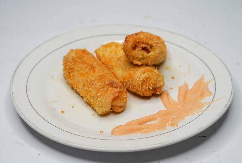 Risol is a Typical Indonesian Food Filled with Vermicelli with a Layer ...