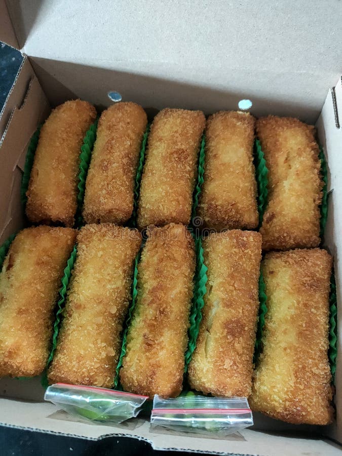 Risoles with Chicken Ragout Stock Image - Image of foodie, savoury ...