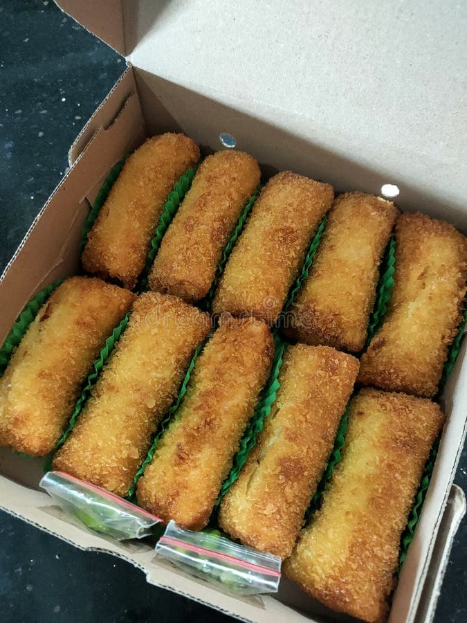 Risoles with Chicken Ragout Stock Image - Image of culinary, foodie ...