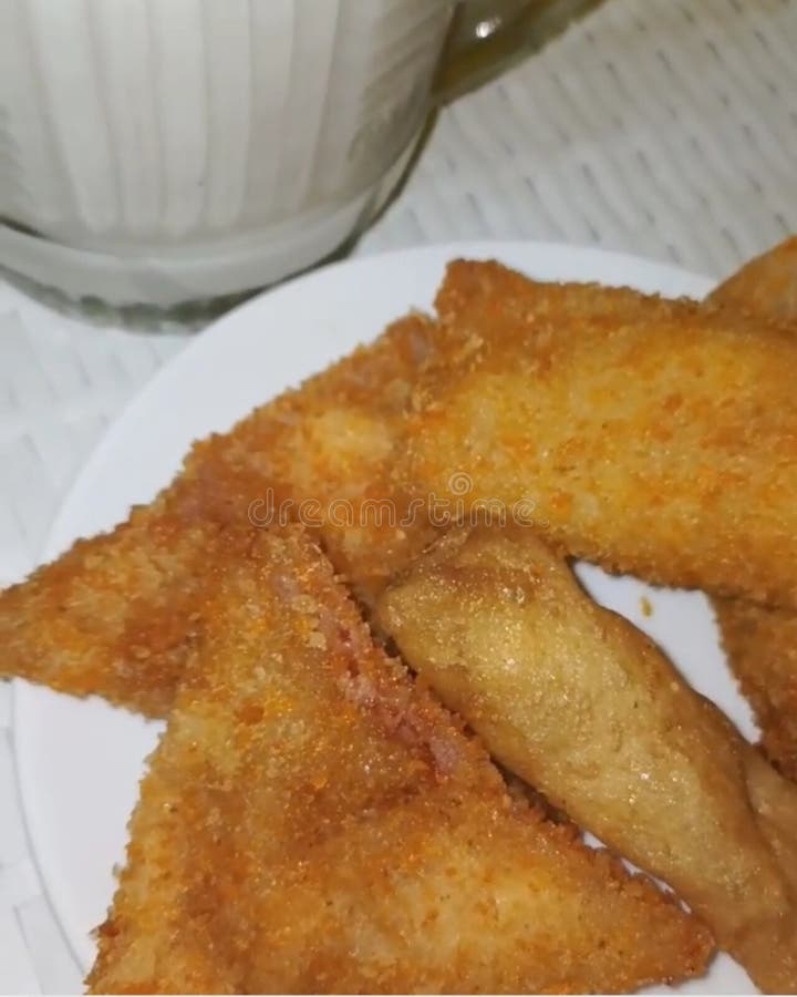 Risolles Food Menu for Breaking the Fast Stock Image - Image of asian ...