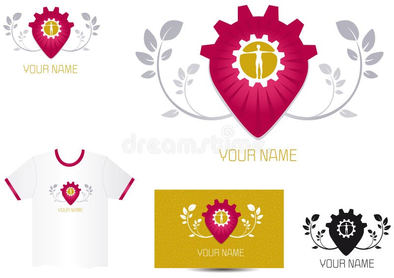 Logo risorse umane illustrazione vettoriale. Illustrazione di rapporto ...