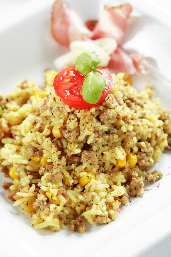 Risotto stock photo. Image of fine, dining, salad, spice - 1788362