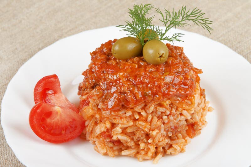 Risotto stock photo. Image of plate, dishes, china, natural - 20918646