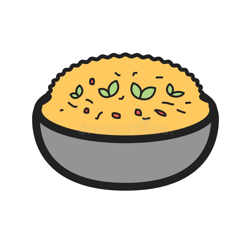 Risotto Ilustraciones Stock, Vectores, Y Clipart – (743 Ilustraciones ...