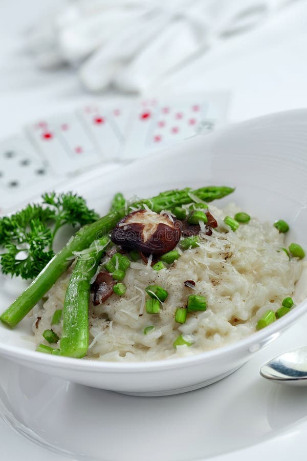 Risotto stock photo. Image of dinner, vitamins, nutritious - 69577796