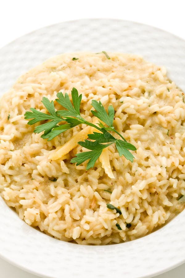Risotto with Grana Parmesan Cheese Stock Photo - Image of cooking, diet ...