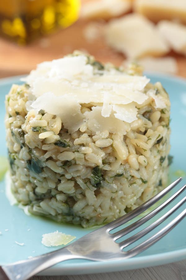 Risotto with Parmesan stock image. Image of cuisine, gourmet - 24398947