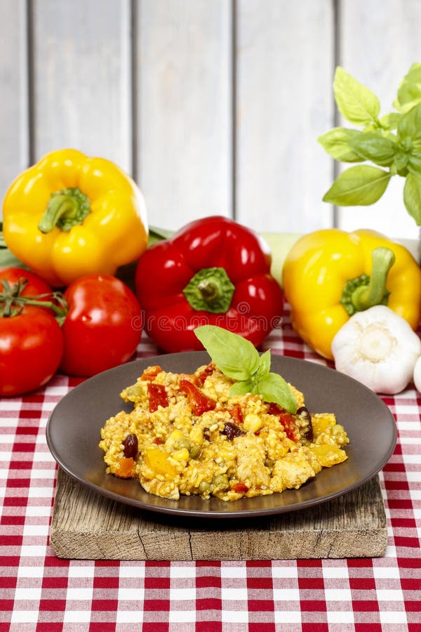 Risotto, Popular Italian Dish Stock Photo - Image of chicken, garlic ...