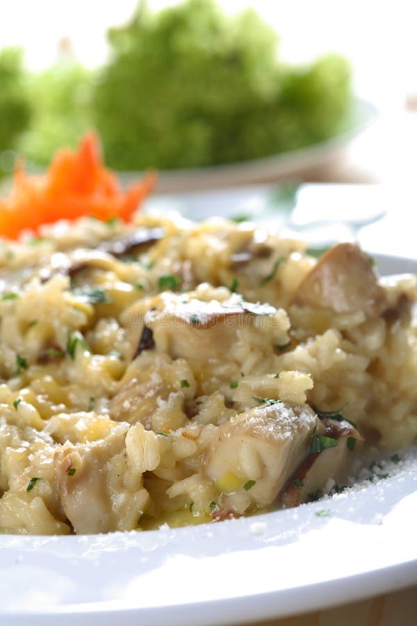 Shrimp and Asparagus Risotto Stock Image - Image of food, risotto: 10062857