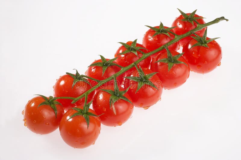 Risp Tomaten - Rispentomaten Stockbild - Bild von essen, salat: 536357