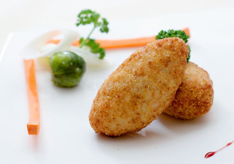 Rissole stock image. Image of dish, meaning, food, corned - 55973739