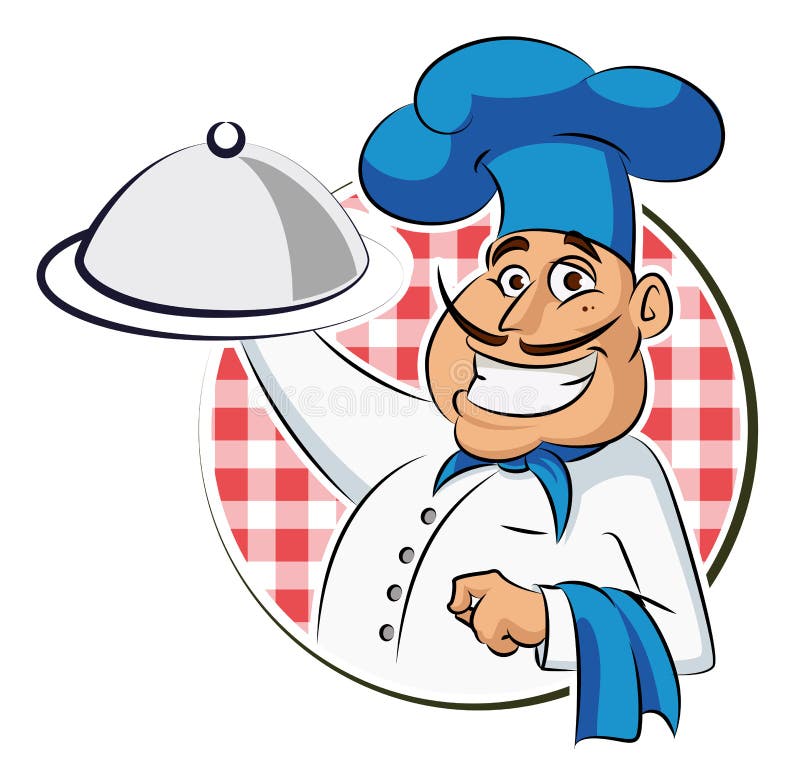 Ristorante Cook illustrazione vettoriale. Illustrazione di italiano ...