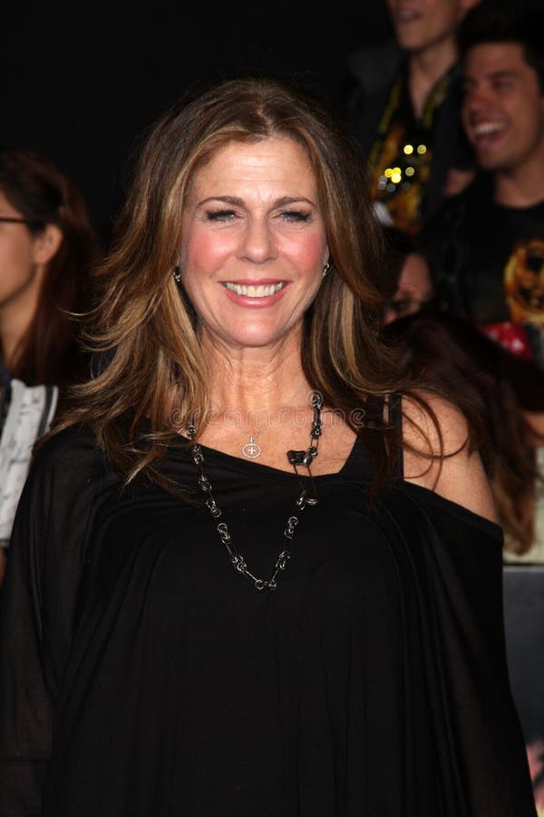 Rita Wilson editorial image. Image of arrives, live, angeles - 24871780