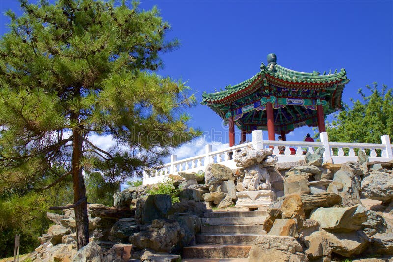 Ritan park, Beijing stock image. Image of ritan, park - 157609313