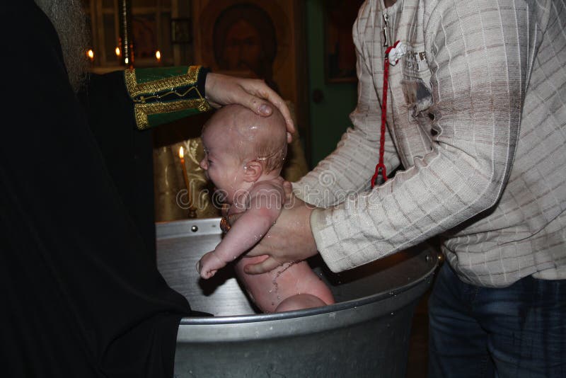 Rite of baptism stock photo. Image of water, holy, watering - 45301196