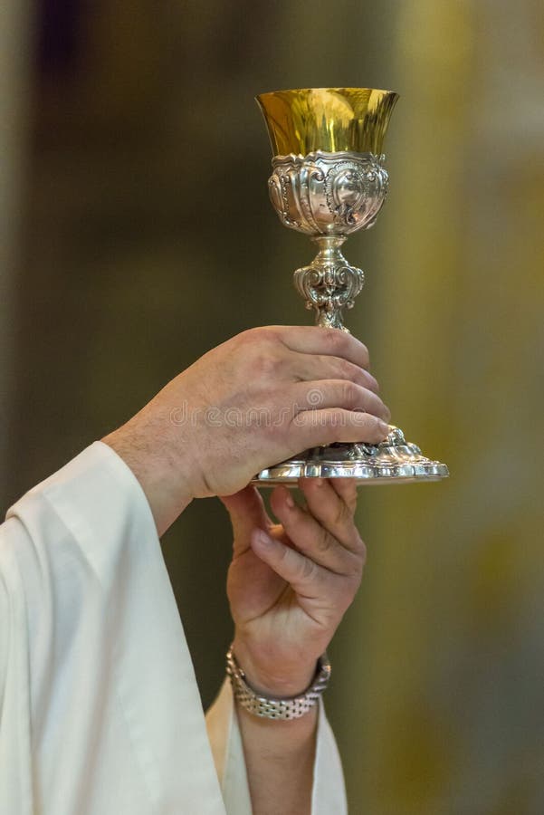 The rite of the Eucharist stock image. Image of religion - 106960231