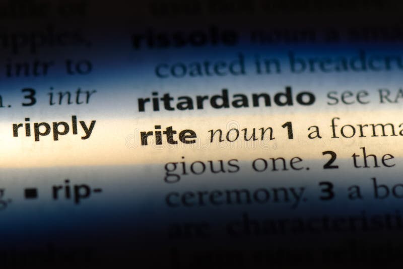 Rite stock photo. Image of paper, info, isolated, english - 126615036