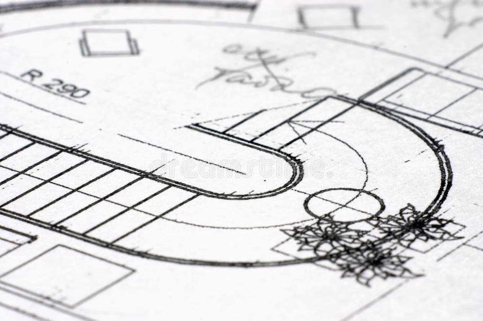 Ritning arkivfoto. Bild av utformning, bygga, arkiv, specifikation ...