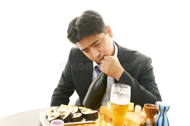 Ritratto Di Un Uomo Ubriaco Immagine Stock - Immagine di businessman ...