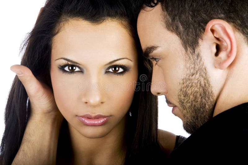 Ritratto Di Una Coppia Bella Fotografia Stock - Immagine di coppie ...