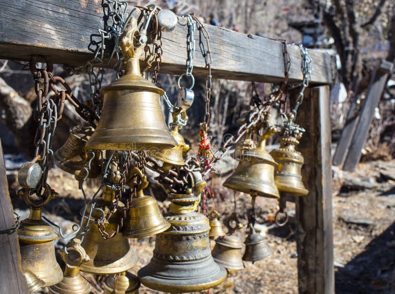 The ritual bell stock image. Image of building, cracked - 54875165