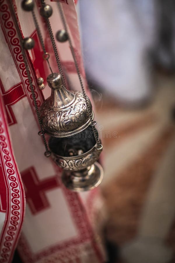 Ritual Objects. Orthodox Religion. Church. Stock Photo - Image of ...