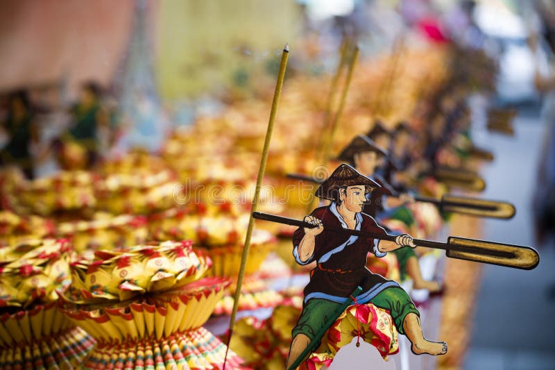 Traditional Festival Ritual Offerings Stock Image - Image of festival ...