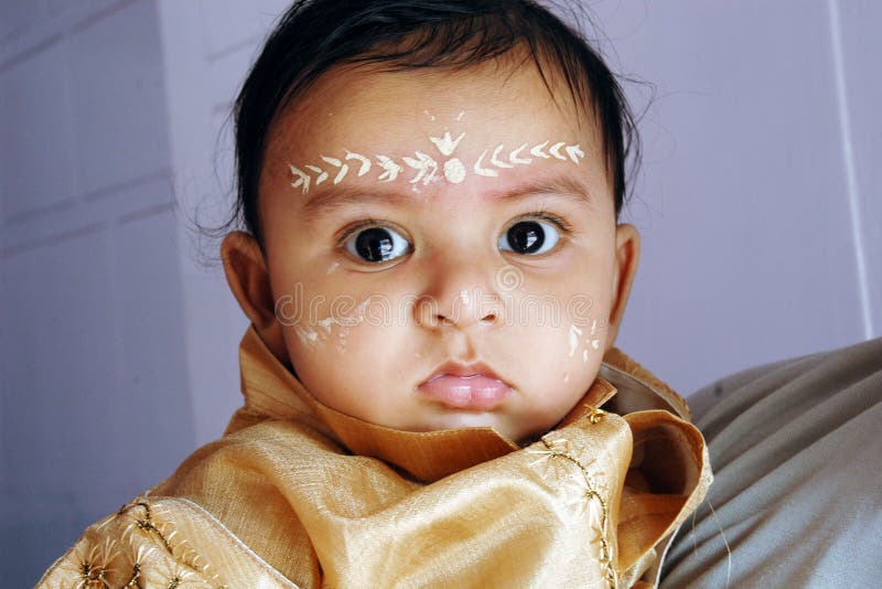 Rituales De Annaprashana En La India. Imagen de archivo editorial ...