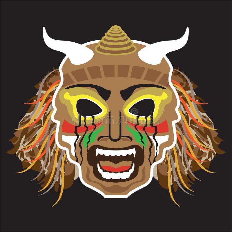 Scary Tribal Color Butterfly Wings Stock Vector - Illustration of ...