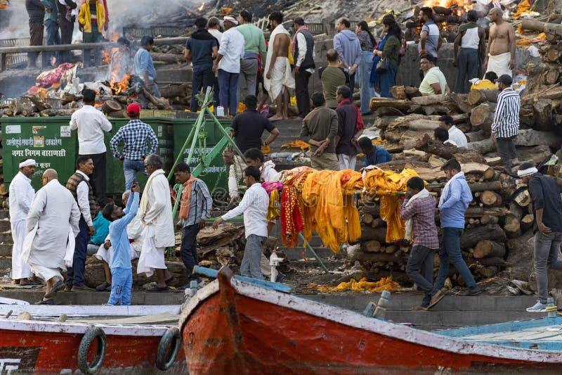 Rituals on the River Ganges Editorial Stock Image - Image of hinduism ...