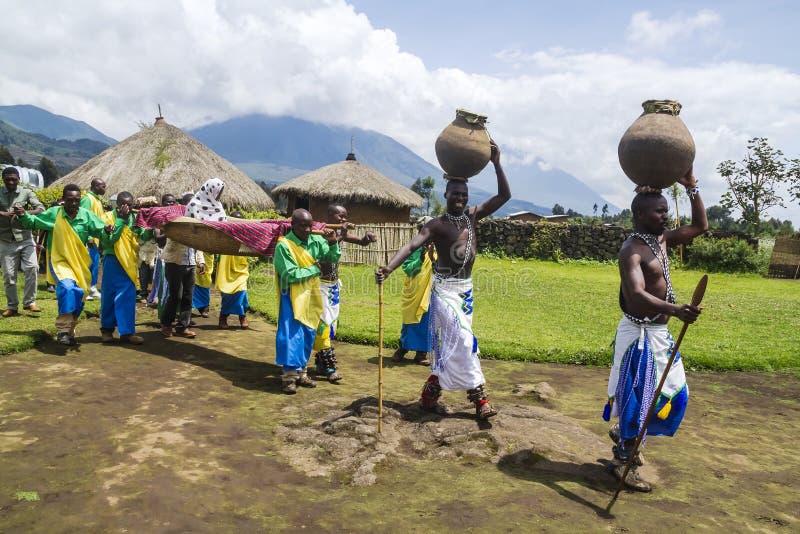 Danse du Rwanda photo éditorial. Image du femme, cérémonies - 19443356