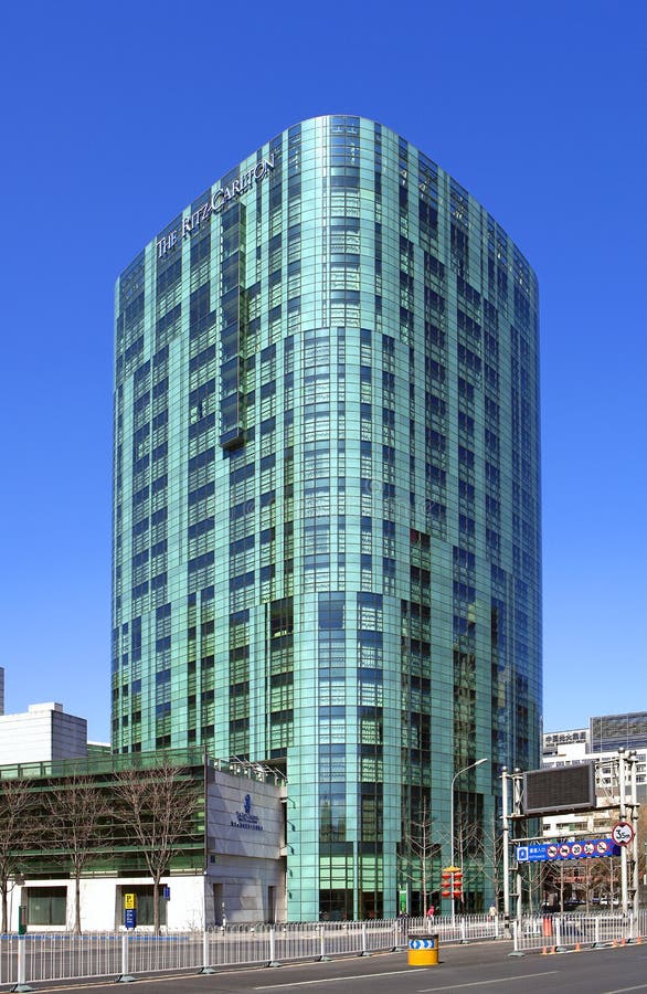 The Ritz-Carlton Hotel in Beijing Editorial Stock Image - Image of ...