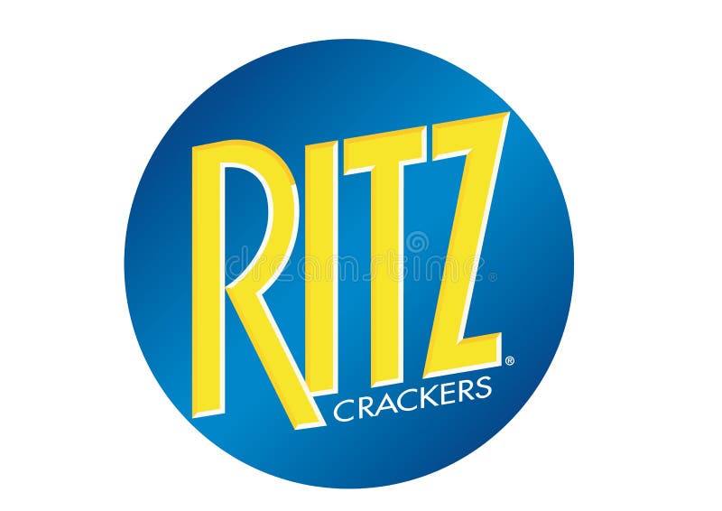 Ritz Crackers Logo imagem de stock editorial. Ilustração de biscoitos ...
