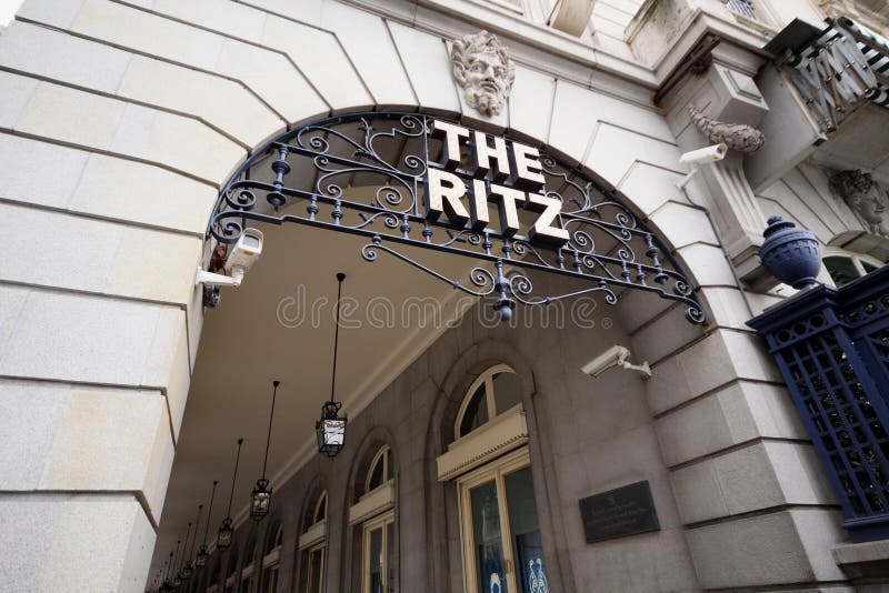 The Ritz Hotel editorial stock photo. Image of building - 53079528