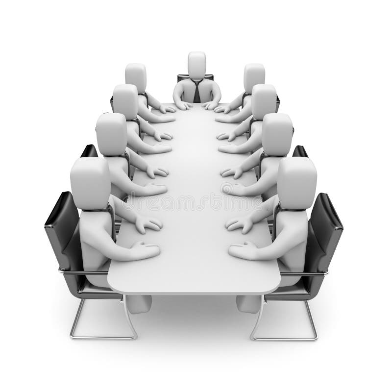 Riunione illustrazione di stock. Illustrazione di complessivo - 25077635