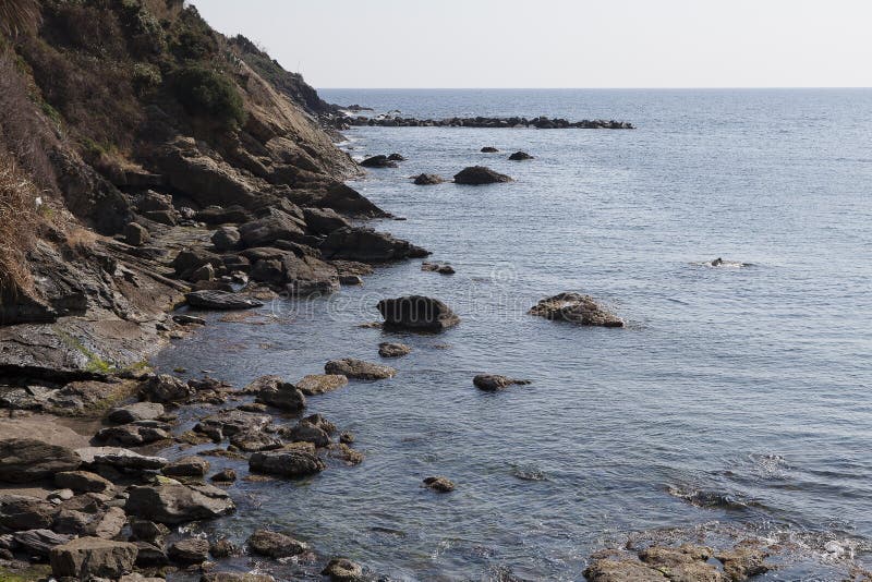 In riva al mare stock photo. Image of calm, coast, rock - 23834826