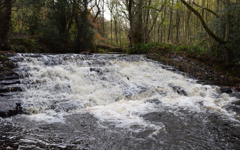 Rivelin valley stock image. Image of stones, rivelin - 46398007