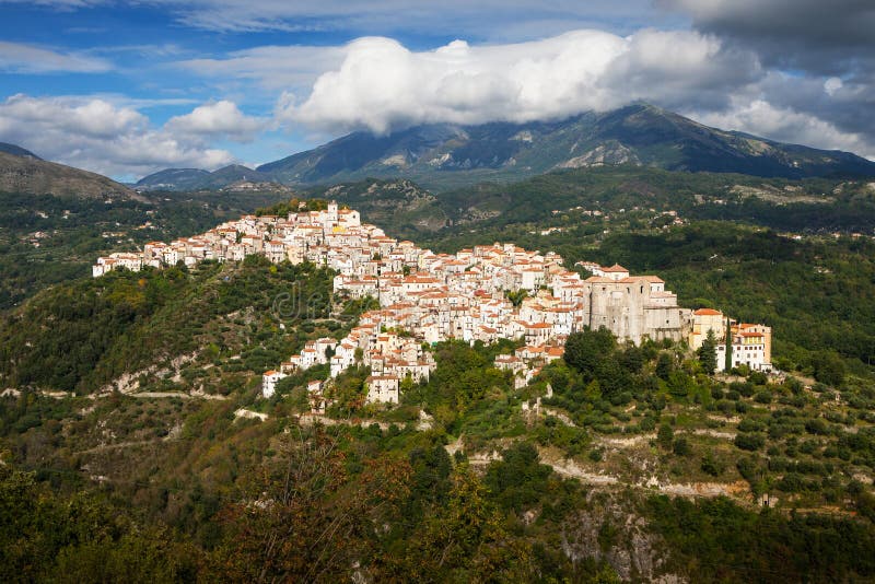 Rivello village stock photo. Image of rivello, mountains - 31853854
