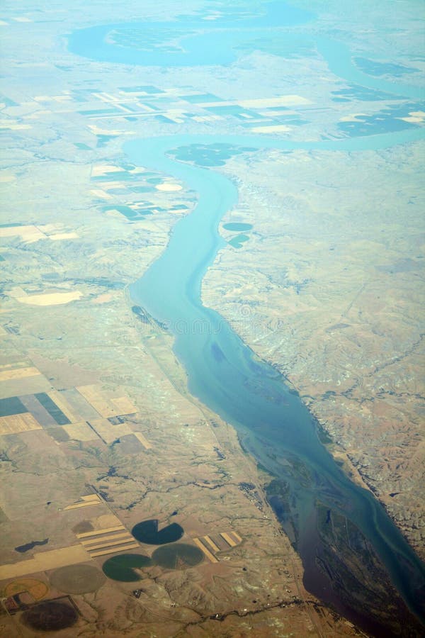 River aerial view stock image. Image of canyon, cloud - 1045051