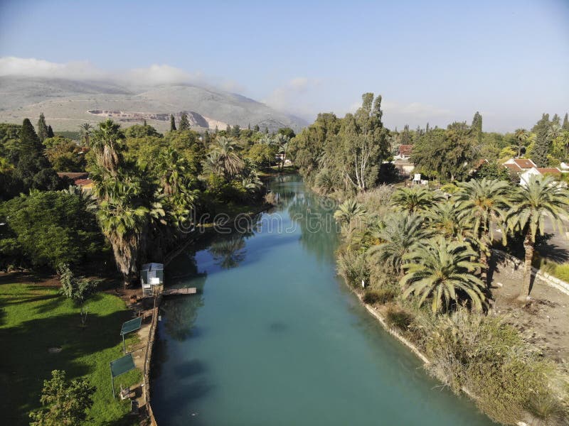 The River Amal Flows through Kibbutz Nir David in the Valley of Beit ...