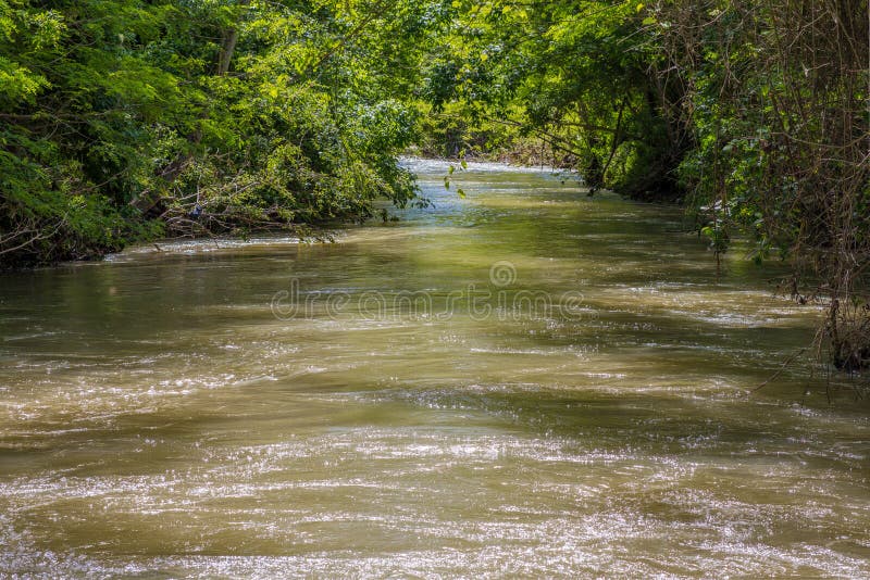 River on the Apennines Hills Stock Image - Image of romagna, water ...