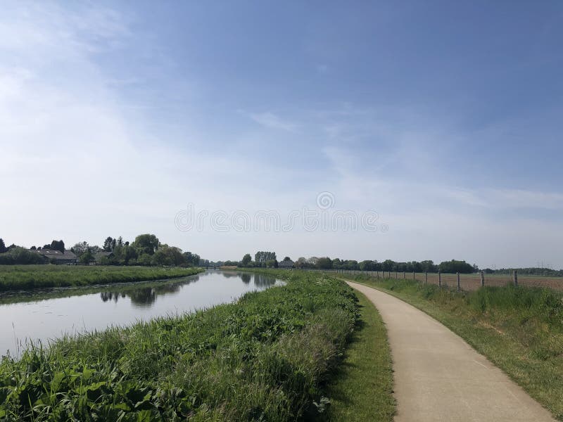 River Around Ulft in Gelderland Stock Image - Image of netherlands ...