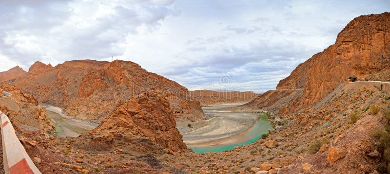 River in the Atlas stock photo. Image of panoramic, water - 21240250