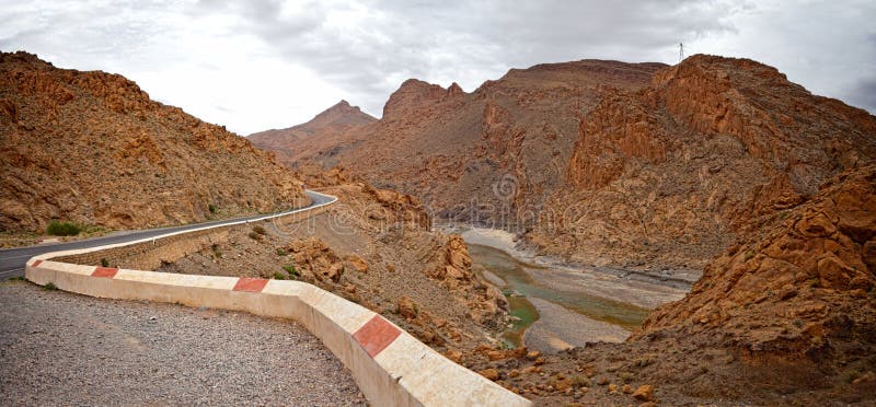River in the Atlas stock image. Image of nature, rocks - 21240251