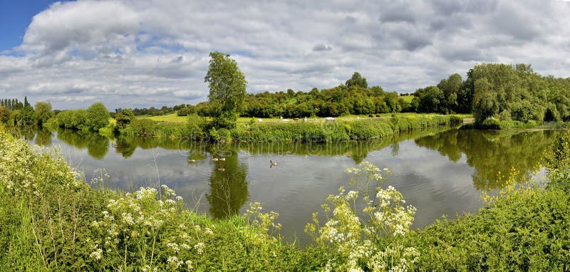 River Eden, Cumbria stock photo. Image of riverside, idyllic - 22804158