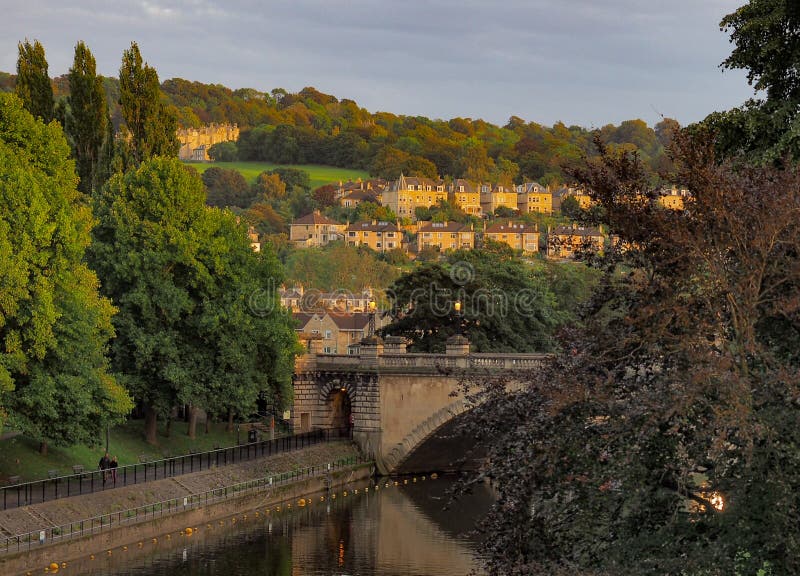 River Avon in Bath stock photo. Image of english, european - 164105134