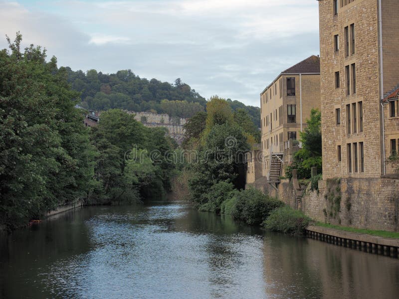 River Avon in Bath stock image. Image of europe, bath - 78554129