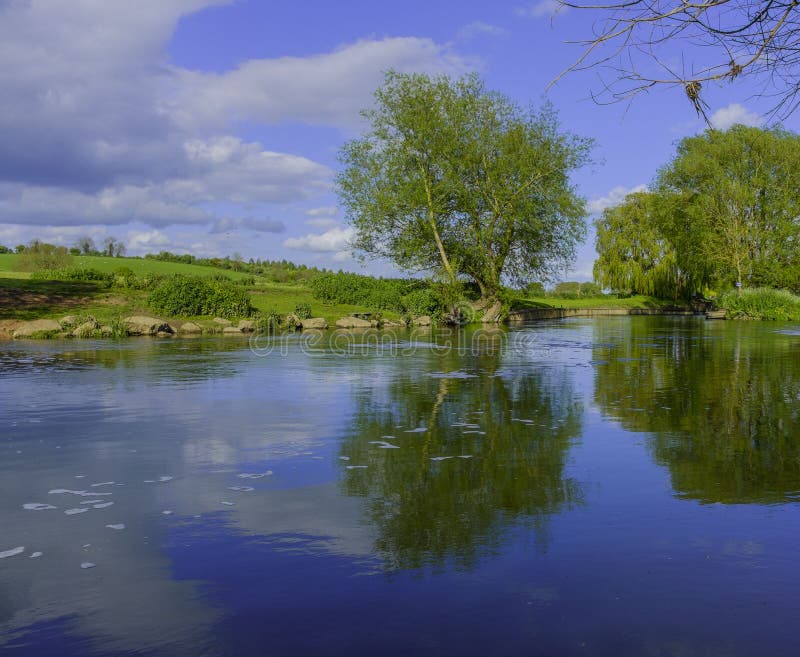 River avon stock image. Image of tourism, warwickshire - 40597953