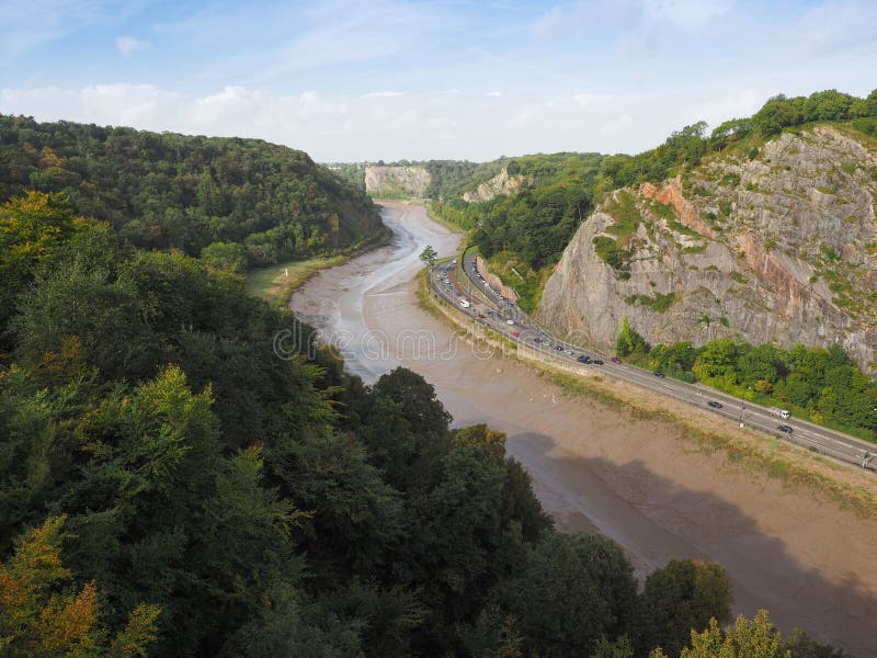 River Avon Gorge in Bristol Stock Image - Image of bristol, english ...